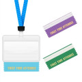 First Time Attendee 4"L x 1.625"W Badge Ribbons