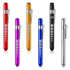 Mini LED Medical Nurse Pupil Gauge Penlight