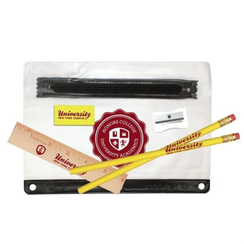 Clear Translucent School Kit