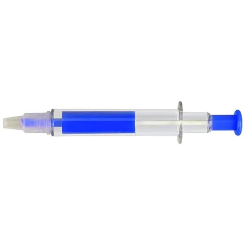 Pen and Syringe shape highlighter combo marker